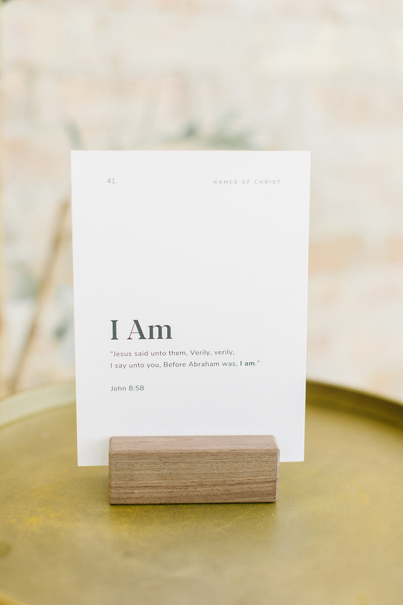 50 Names of Jesus Christ Card Set – Salt and Hart